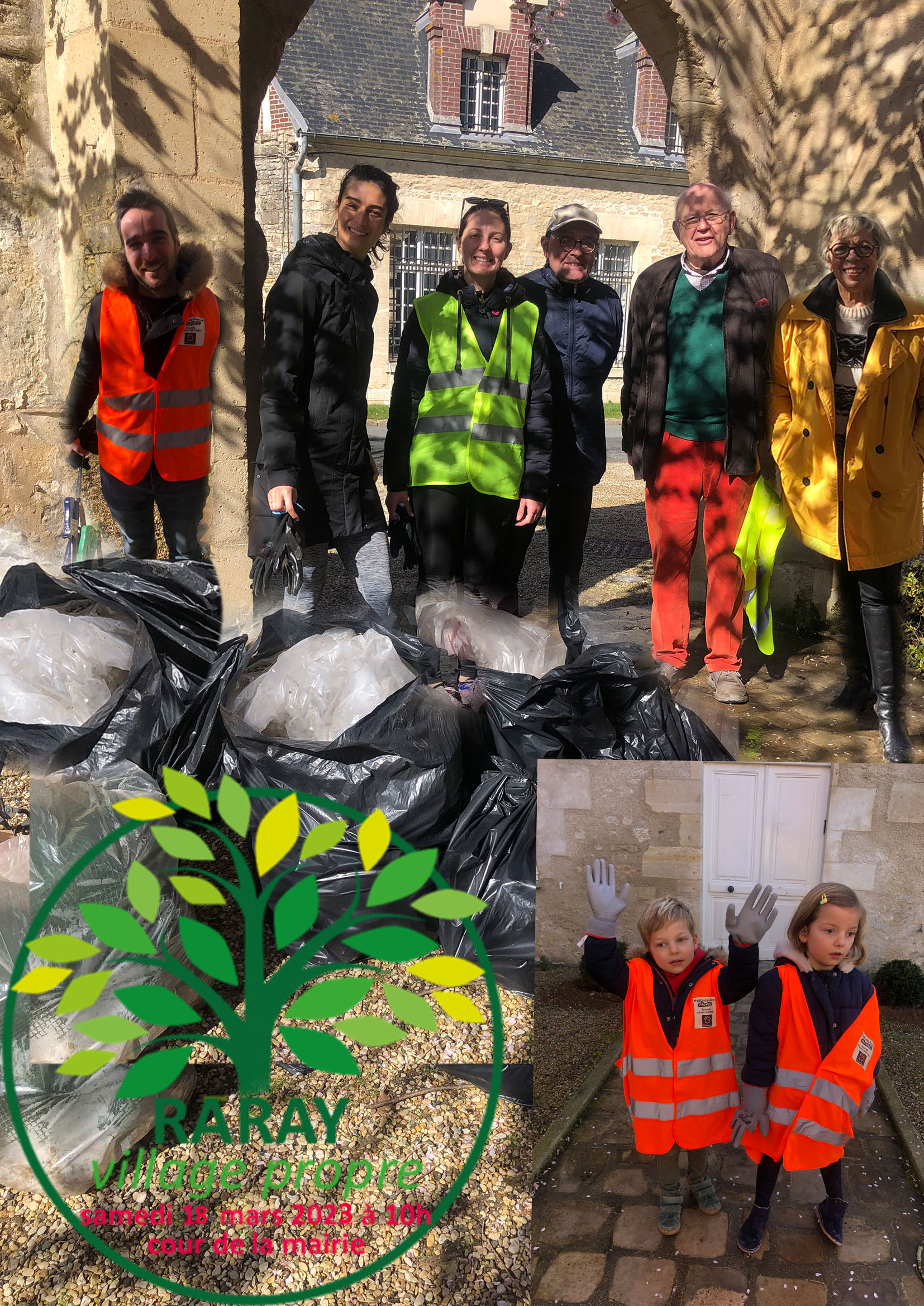 Village propre 18 mars 2023 - Ville de Raray